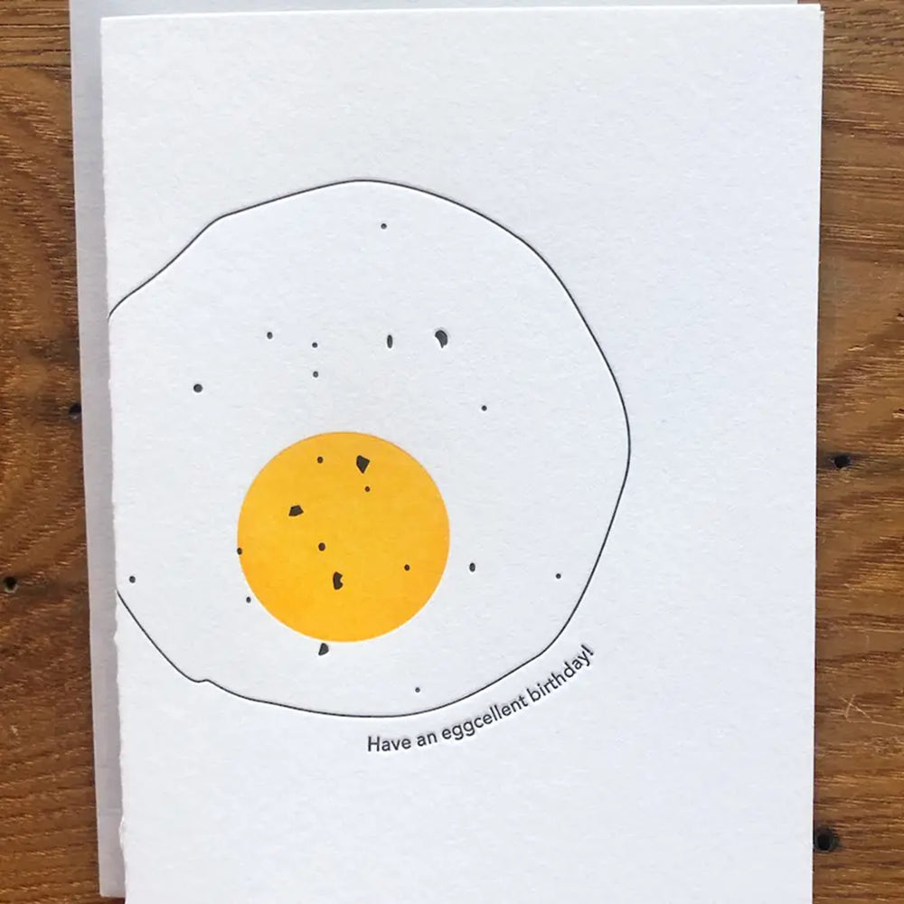 Have An Eggcellent Birthday Card