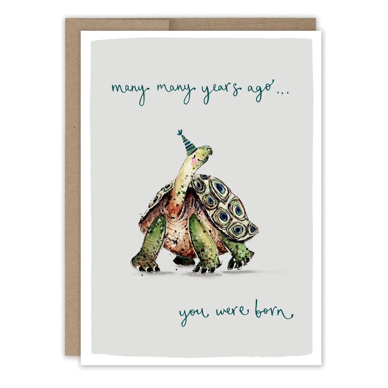 Many Many Years Ago Card